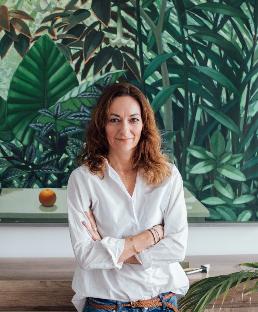 Flamingo und Dosenbier